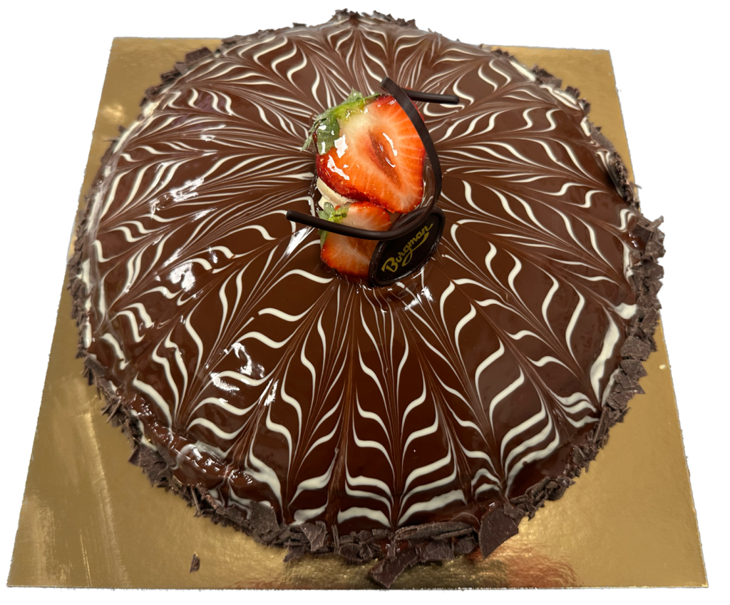 Chocolade truffel taart 12-14 personen - Borgman Banket